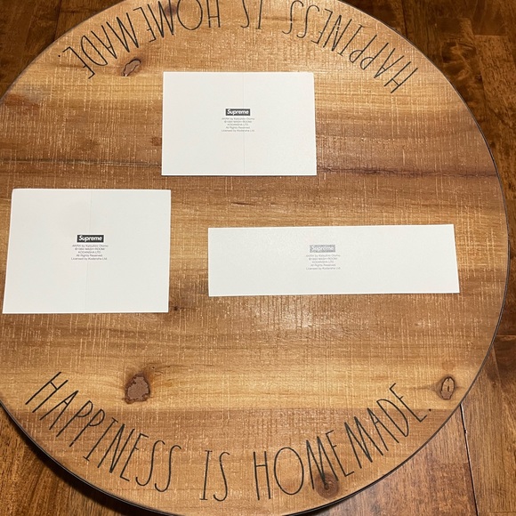 Supreme | Other | Supreme X Akira Box Logo Sticker Set | Poshmark